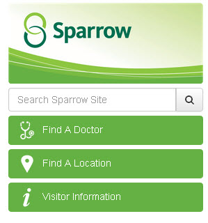 Finding Sparrow locations is easier with improved mobile site ...